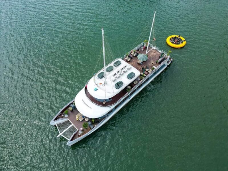 5 Star - CATAMARAN Cruise - Ha Long Bay 1 Day - Key Points from the 5-Star Catamaran Experience
