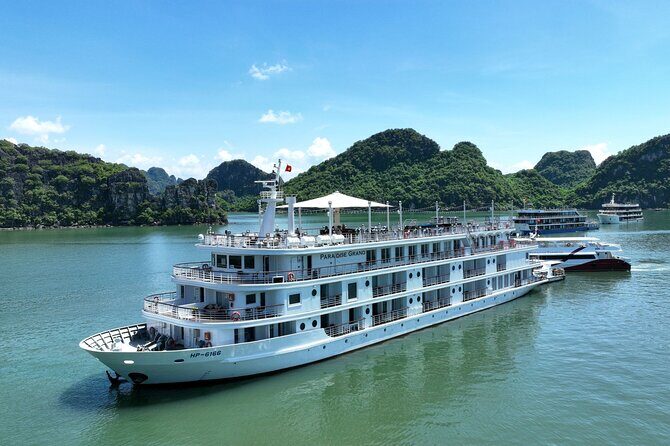 5-Star Paradise Cruise Ha Long Bay & Lan Ha Bay 2D1N Tour - Key Points