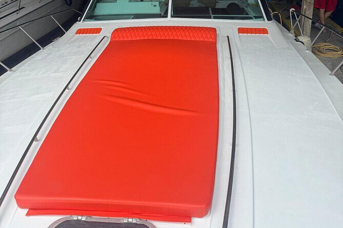 50ft Orange Searay Miami Yacht Rental - The Sum Up