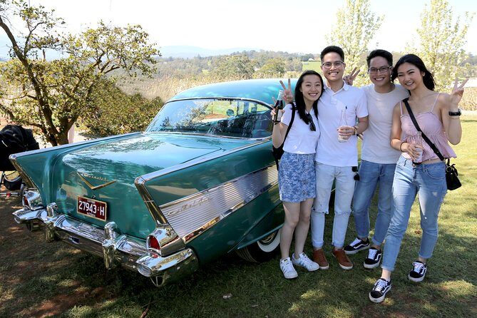 '56 Chevrolet 6-hr Yarra Valley Classic Car Private Tour (4 ppl) - The Experience in Action: What Past Travelers Say