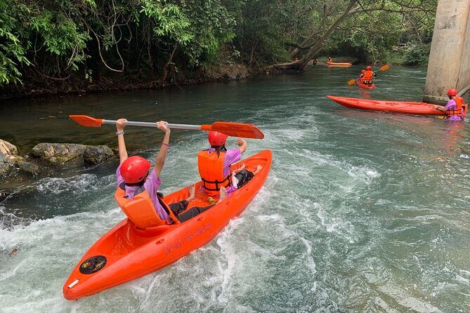 6.5 Kilometer rafting adventure Phatthalung's near Krabi-Trang - Key Points