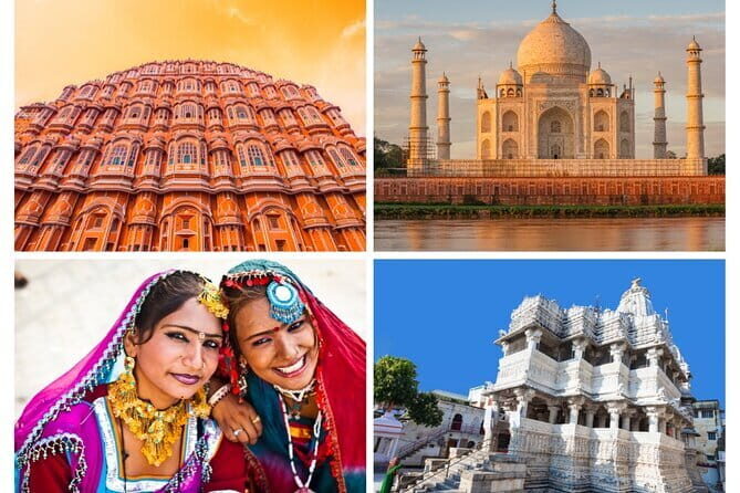 6 Day Delhi Agra Jaipur Udaipur-Golden Triangle with Udaipur Tour - Key Points