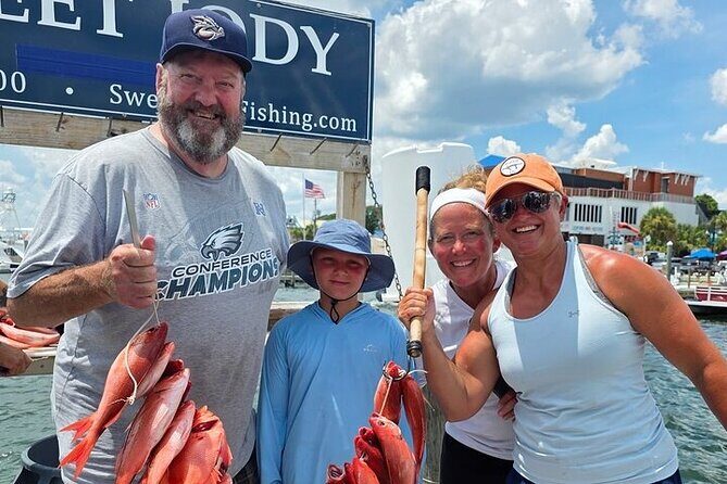 6 Hour Family Friendly Party Boat Fishing in Destin - Meeting Point and Logistics