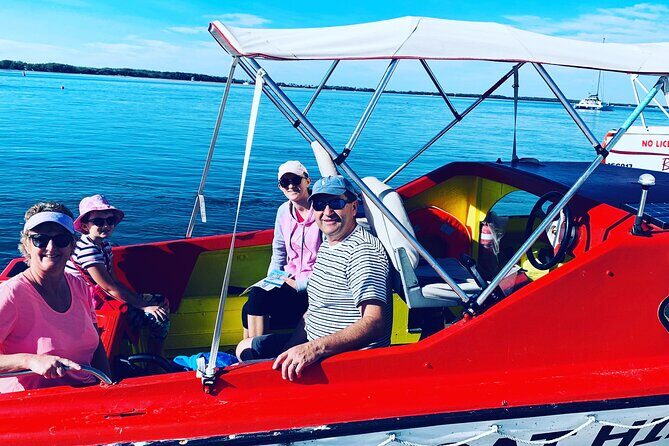 6 Person Half Cabin Boat Rental - 2 hour hire - Exploring the 6 Person Half Cabin Boat Rental on the Sunshine Coast