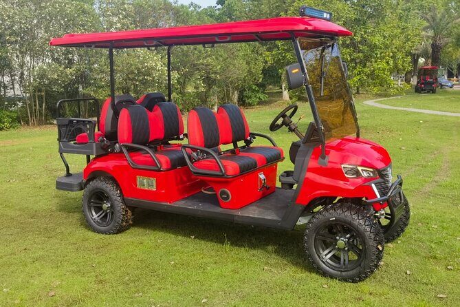6 Seater Luxury Golf Carts Rental in Grand Turk - What’s Included and What’s Not