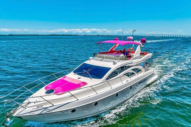 60ft Luxury Pink Charter Pink Yacht Rental In Miami - What You Can Expect from Your Yacht Trip