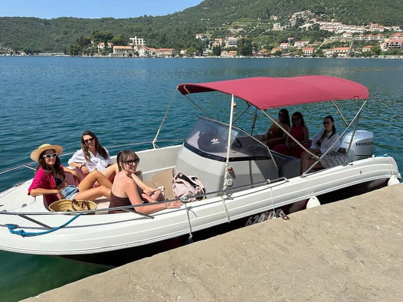 6H Private boat Elaphiti island/Blue LAGOON with free drinks - Key Points