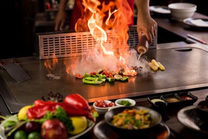 7 Courses Teppanyaki Tasting Menu with Fire Show - FAQ