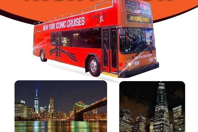 75-Minutes NYC Sightseeing Night Double Decker Bus Tour - FAQ