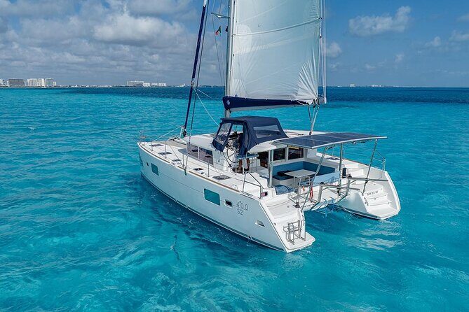 7hrs 42ft Luxury Catamaran Private Charter Cancun to Isla Mujeres - The Experience Beyond the Itinerary