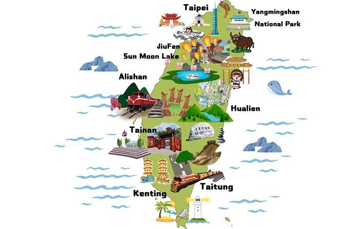 8-Day Private Taiwan Grand Island Discovery - Key Points