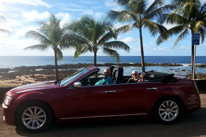 8-Hour Luxury Four Door Convertible Tour of Oahu's South and North Shores - A Day Planned with Flexibility and Comfort