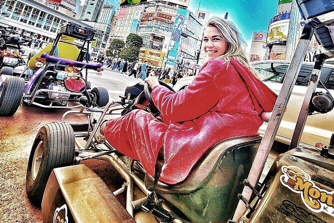 90 min Tokyo Go-Kart: Shibuya Crossing and Tokyo Tower*IDP MUST* - Who Will Love This Experience?