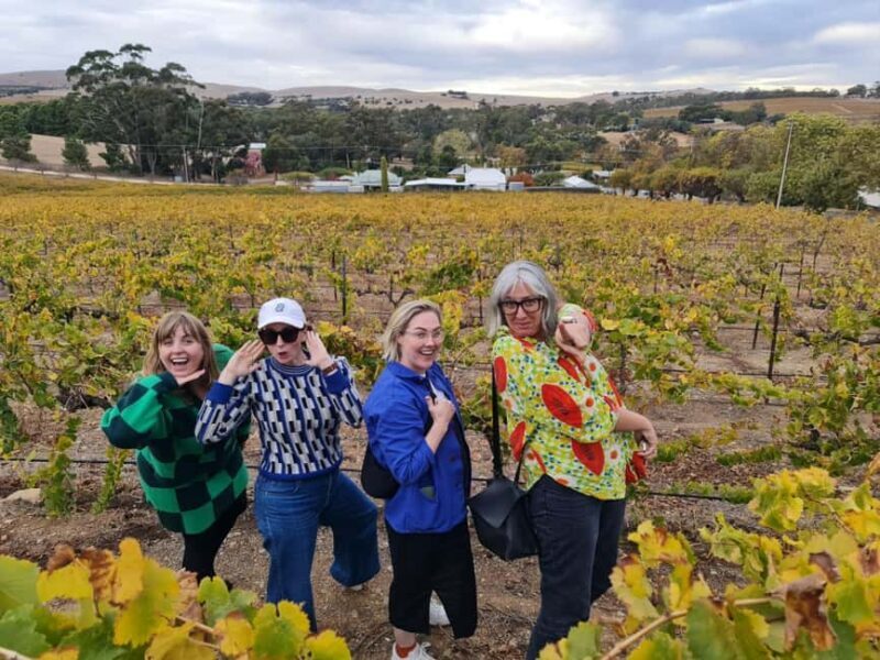 A local pickup Clare Valley Group Tour for Four Passengers. - Detailed Tour Breakdown