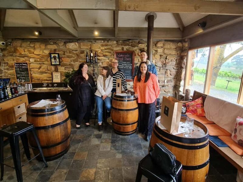 A local pickup Clare Valley Group Tour for Four Passengers. - FAQ
