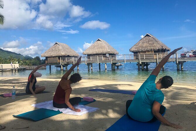 A moment of deep relaxation - Private Yoga Lesson in Mo'orea - Authenticity and Value