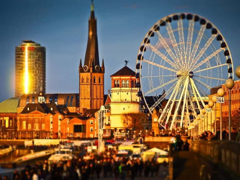 A walk through Düsseldorf - The Old Town (Altstadt): The Heart of Düsseldorf