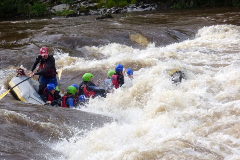 Aberfeldy: Rafting on the River Tay - The Role of Guides and Safety