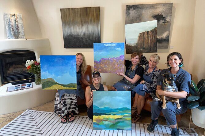 Abstract Painting Class - When and How to Book