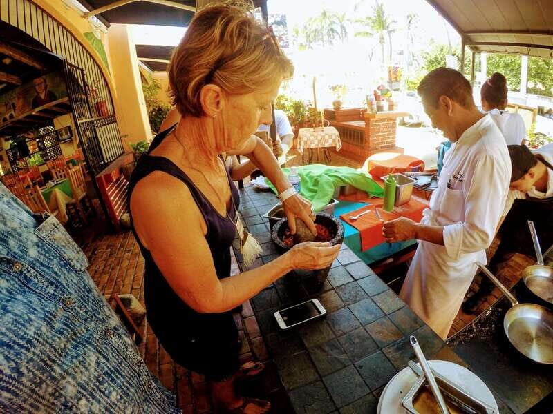 .Acapulco Market Hands On Mex Cooking Class Mezcal & Coffee - Key Points