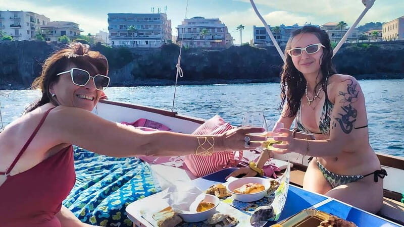 Aci Trezza: Cyclops Coast Boat Tour with Food and Swimming - Key Points