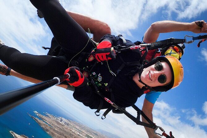 Acrobatic Paragliding Flight with Spanish Champion in Tenerife - Transportation and Logistics