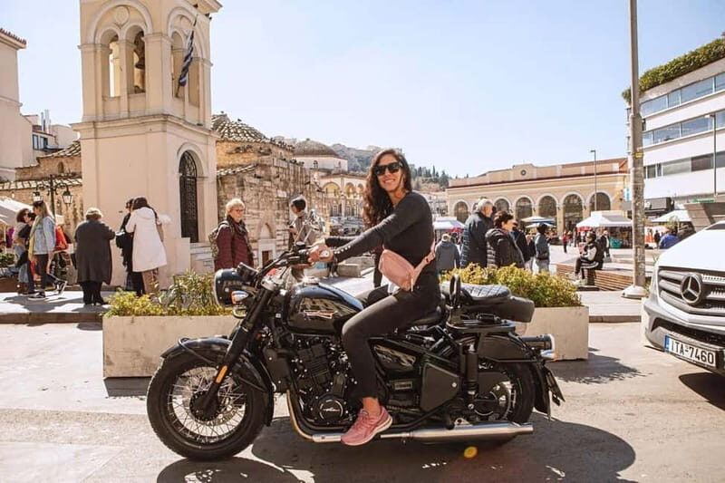 Acropolis of Athens: 60 Tour in a Vintage Motorcycle - Value for Money