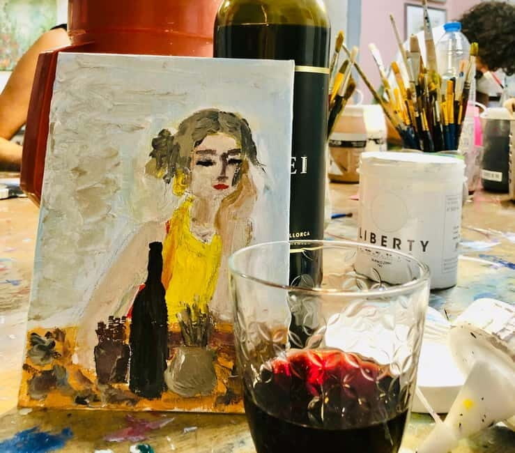 Acrylic Painting in the Heart of Palmas Old Town - The Value of This Artistic Break