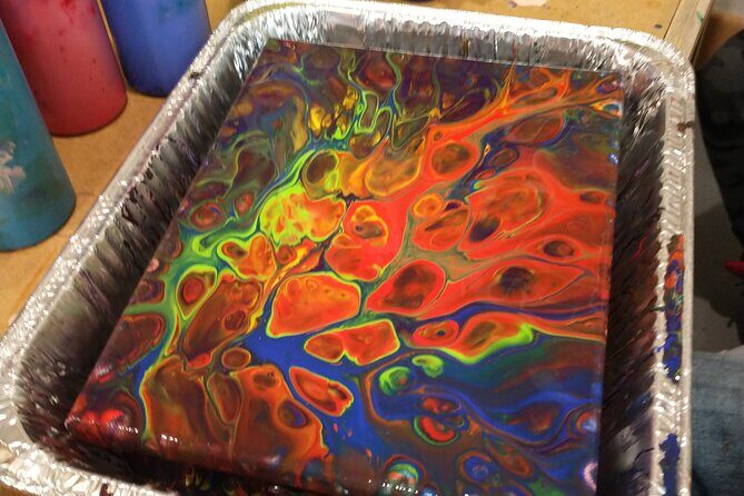 Acrylic Pour Painting Class in Estes Park, Colorado - Is It Worth the Price?