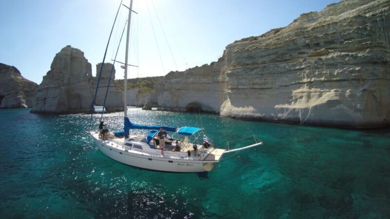 Adamas: Kleftiko Sailing Day Trip with Snorkeling and Lunch - Best For: