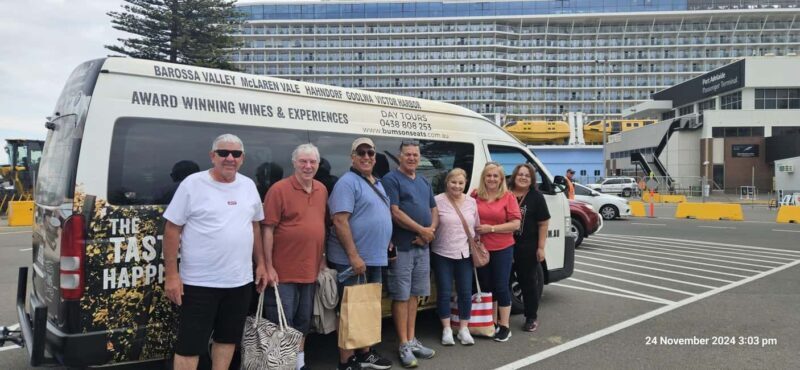 Adelaide Cruise Ship Private Tours - What Itinerary Might Look Like