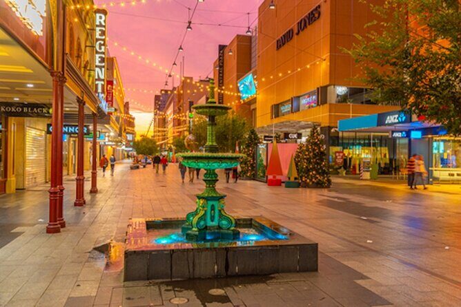 Adelaide Historic Downtown Self Guided App Guided Walking Tour - City Hall and the Quirky Pigeon Sculpture