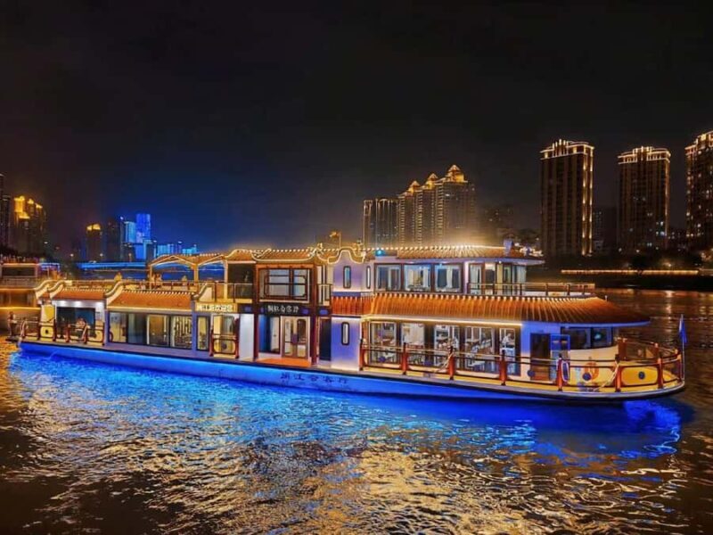 Adult Ticket for Minjiang Night Cruise (18:30) - Key Points