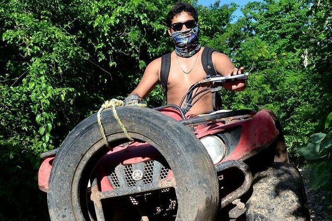 Adventure in ATV, Cenote swimming, snack & transportation - An Introduction to the Tour Experience