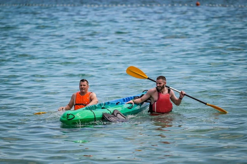 ADVENTURE KAYAK TOUR SEAGULLS ROCKS AND MILITARY ZONE - Balancing the Experience with Practicality