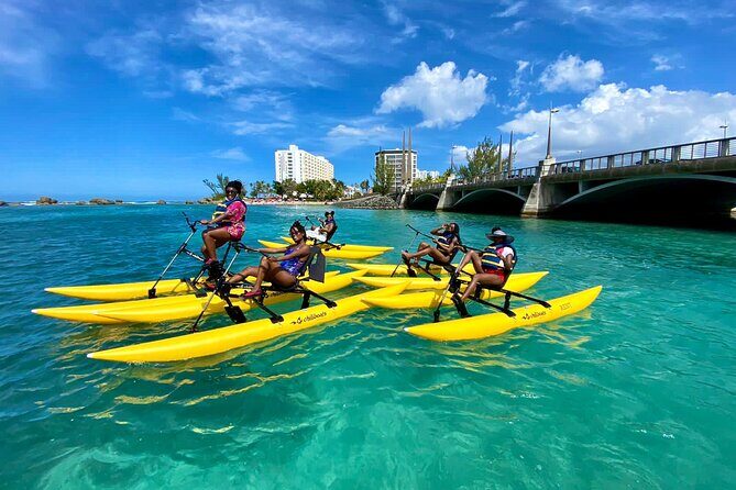 Adventure Water Bike in Condado Lagoon, San Juan - Key Points
