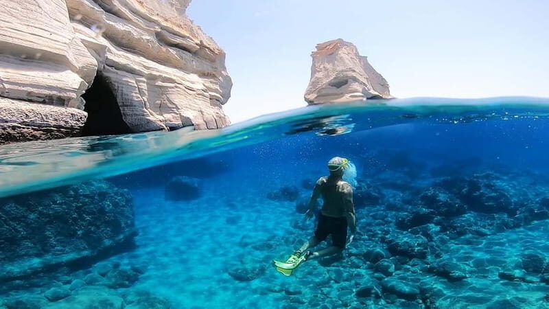 Adventurous Boat Tour to Kleftiko & Sykia Caves - The Sum Up