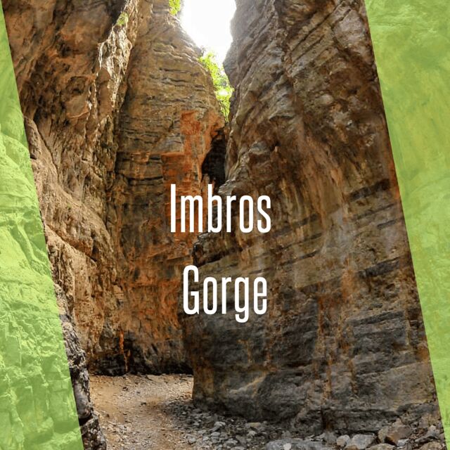 Agia Marina : Imbros Gorge Superb Hiking Tour - Key Points
