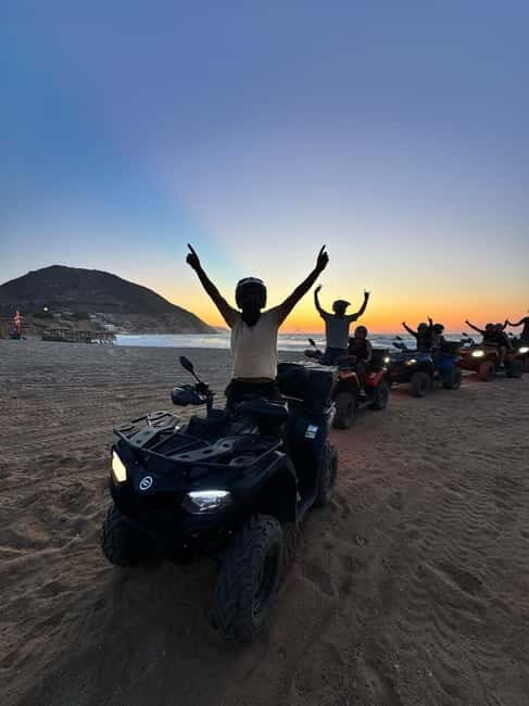 Agia Pelagia: Sunset or Morning Quad Tour & Ghost Town Visit - Key Points