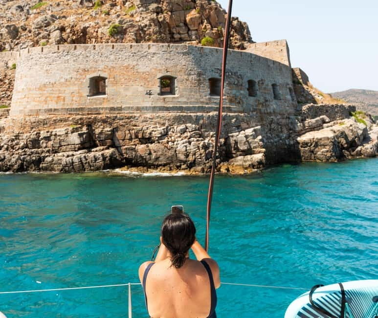 Agios Nikolaos: Spinalonga and Kolokytha Catamaran with Meal - Key Points
