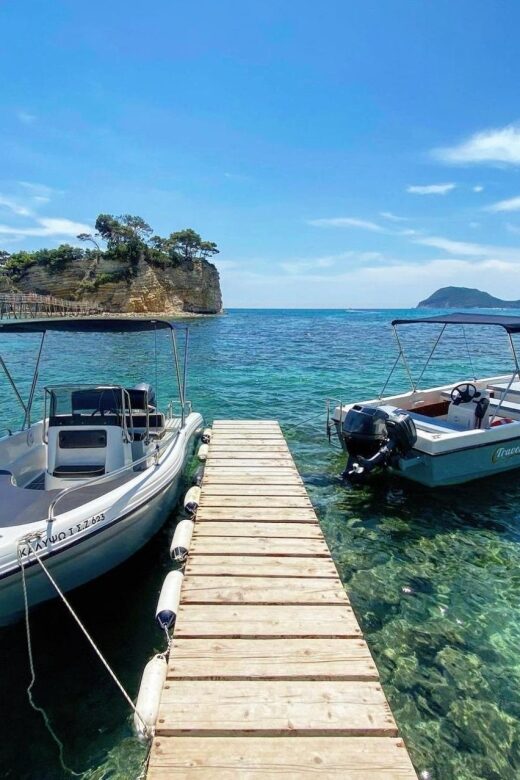 Agios Sostis harbour: Rent your own boat! - Setting the Scene: A Unique Way to Discover Zakynthos