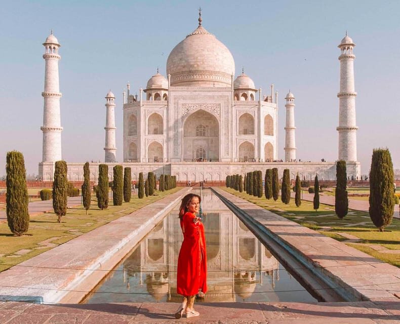 Agra: Skip-the-Line Taj Mahal and Agra Tour with 5 * Lunch - Optional Market Visit and Drop-off