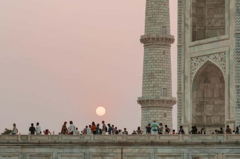 Agra : Sunset Taj Mahal Tour with Skip-the-Line Entry - Key Points