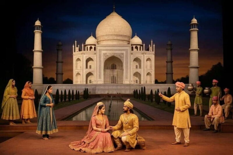 Agra: Taj Mahal Vip tickets with Mohabbat Show in Evening. - The Guided VIP Experience at the Taj Mahal