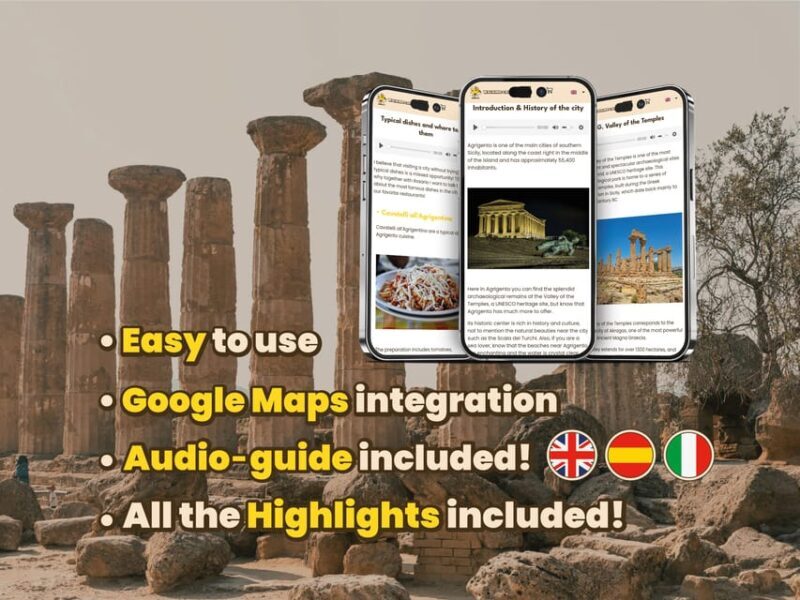 Agrigento: Digital guide made with a Local for your tour - Key Points