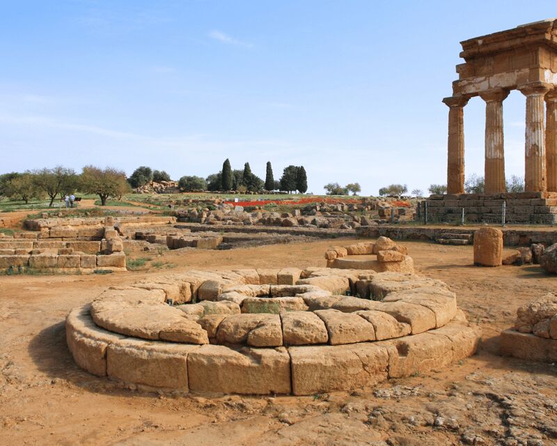 Agrigento from Catania minimo 4 pax - Transport and Group Size