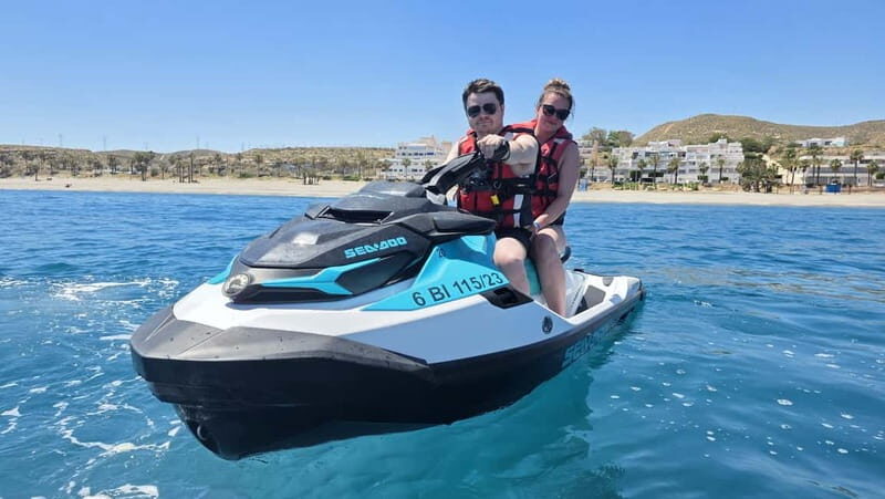 Aguadulce jet ski 30 min - The Route and Stops