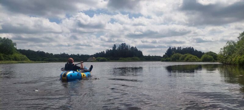 Agunnaryd: guided packrafting tour (4 hours) - Key Points