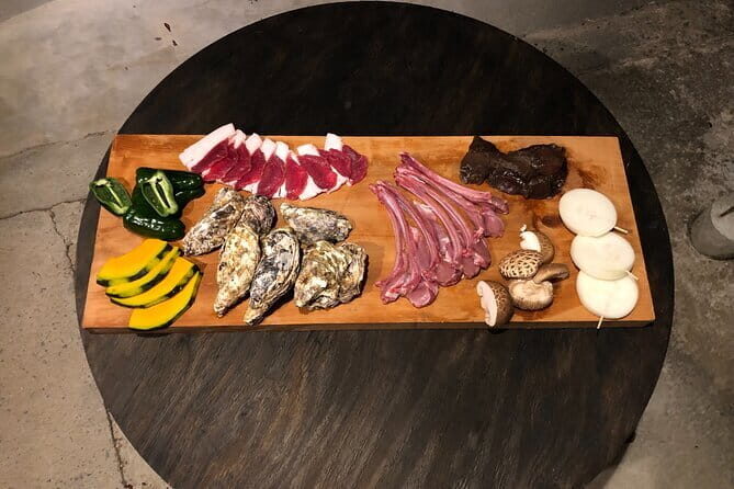 Ainan BBQ with whole foods from the sea and mountains - Key Points