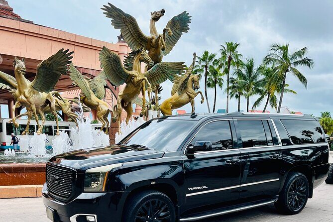 Airport-Atlantis Paradise Island Private Roundtrip Transportation - Key Points